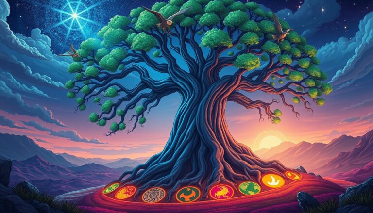 Lebensbaum Bedeutung spirituell » Der Baum als Symbol für Wachstum und ...