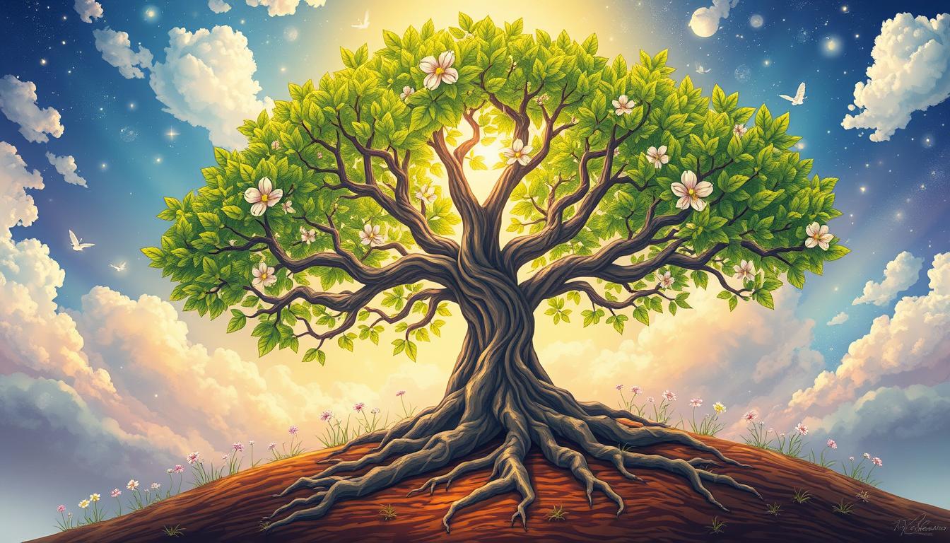 Lebensbaum Bedeutung spirituell » Der Baum als Symbol für Wachstum und Stärke