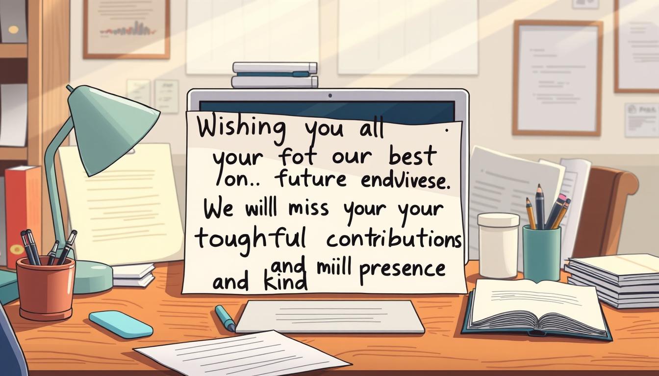 Kurze Wünsche zum Abschied einer Kollegin: Wertschätzende Worte