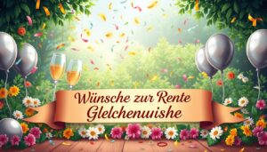 Wünsche zur Rente: Schöne Sprüche für den neuen Lebensabschnitt