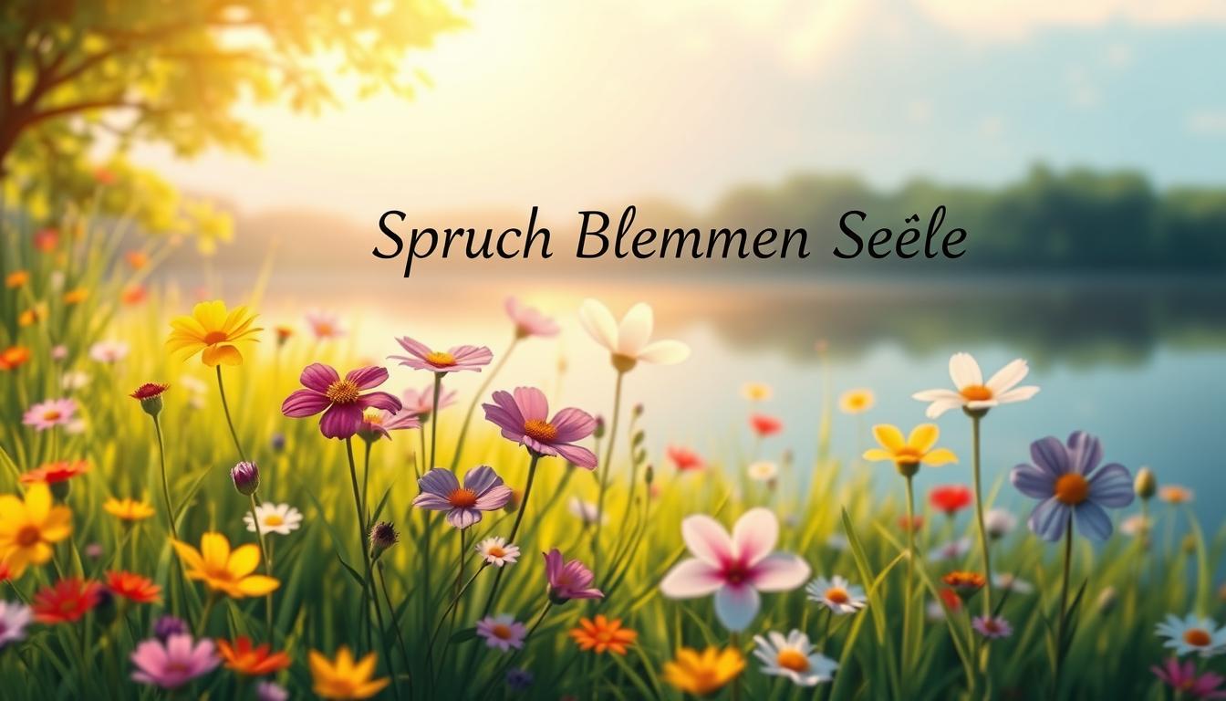 Spruch Blumen Seele » Die Verbindung zwischen Natur und innerer Harmonie